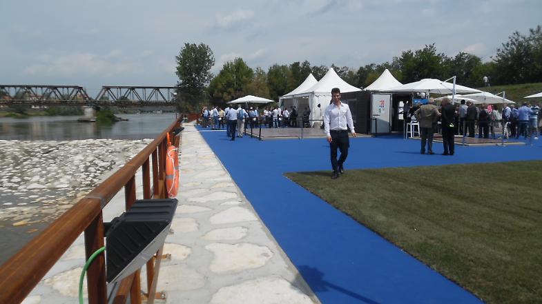 Edison, inaugurata centrale mini idro ad acqua fluente - La Provincia