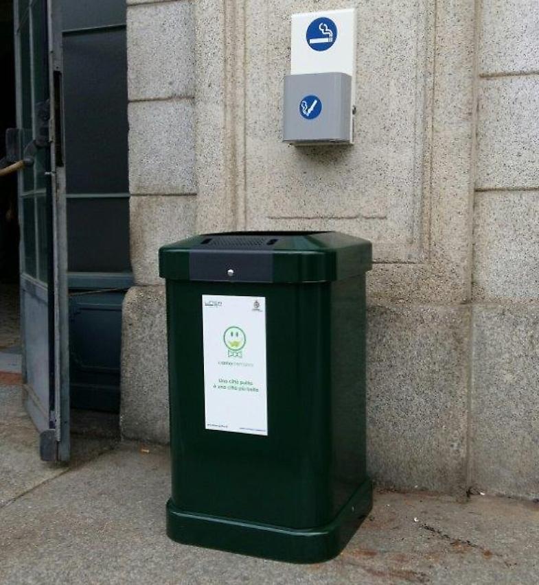 Installati 10 cestini 'intelligenti' - La Provincia